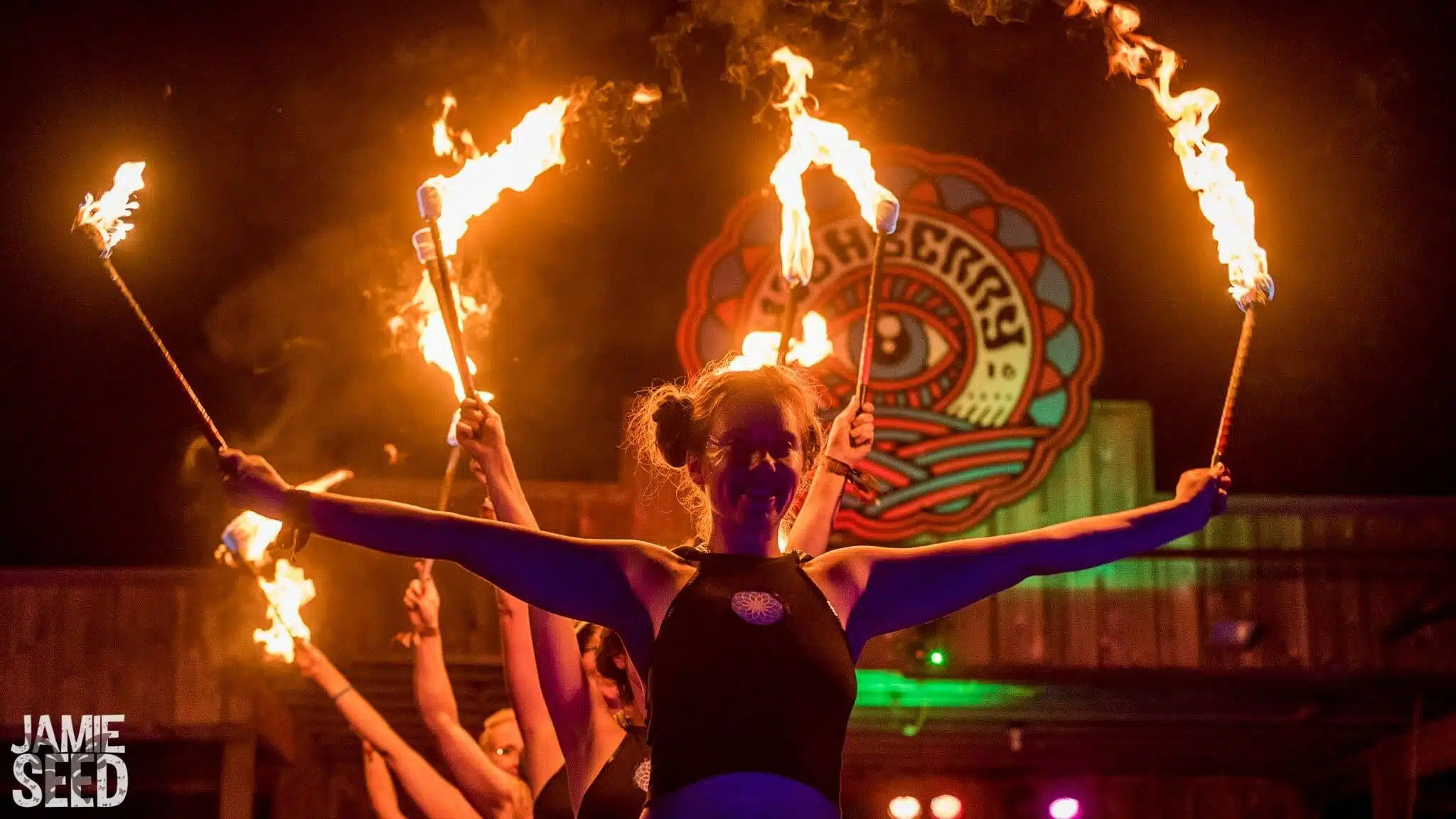 Fire Performance - Arkansas Circus Art